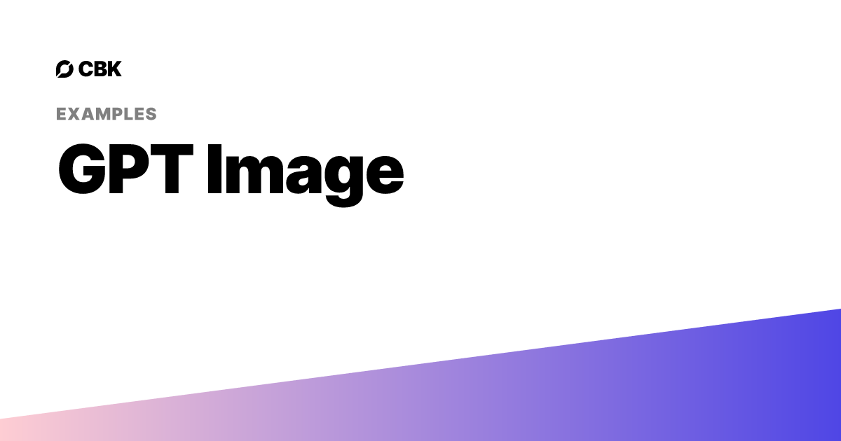 GPT Image | AI ChatBot