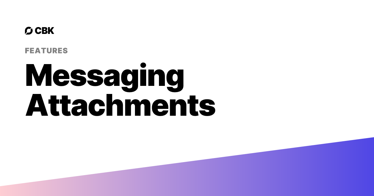 Messaging Attachments